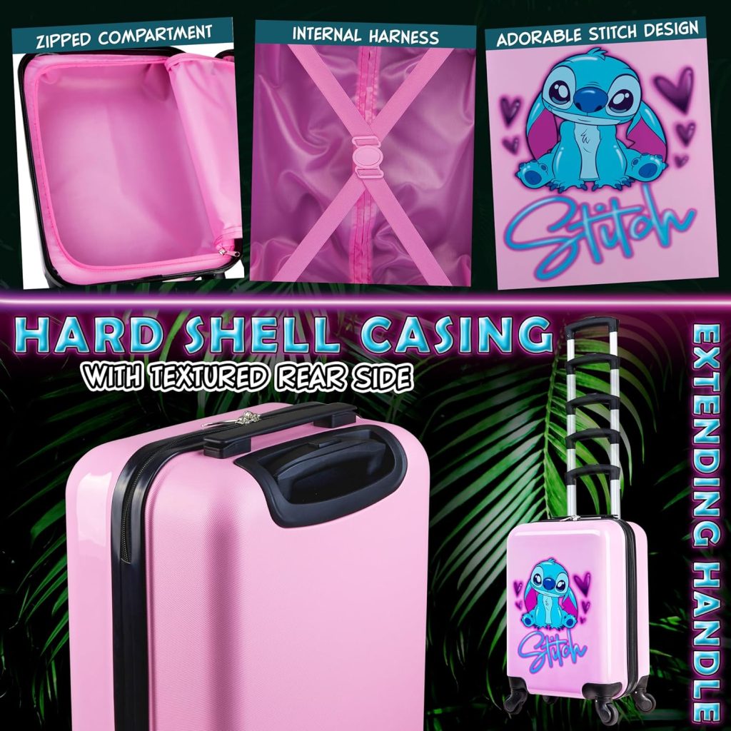 Disney Stitch Suitcase Review: Cute, Tough, and Travel-Ready for Little ...