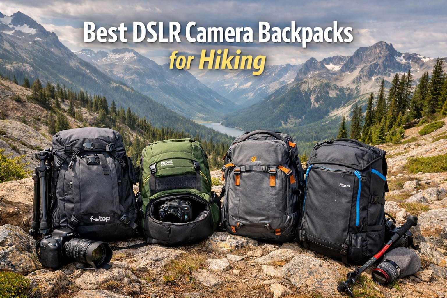 Best DSLR Camera Backpack for Hiking: Comfortable & Trail-Ready Picks